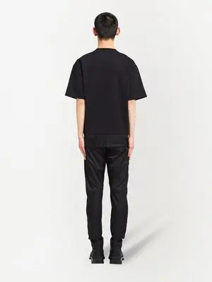 Prada Jersey And Re-nylon T-shirt