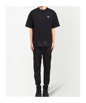 Prada Jersey And Re-nylon T-shirt