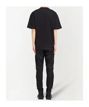 Prada Jersey And Re-nylon T-shirt