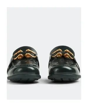 Bottega Veneta Square Toe Loafers