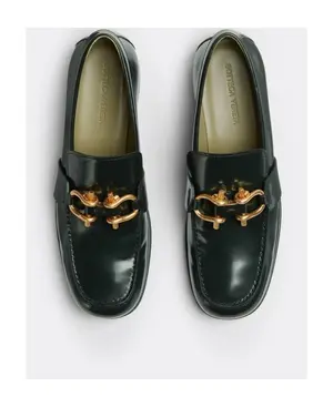 Bottega Veneta Square Toe Loafers