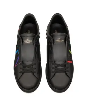 Valentino Garavani Logo-print Lace-up Sneakers