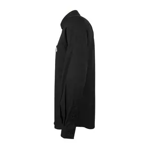 Burberry Logo Embroidered Long-sleeved Shirt
