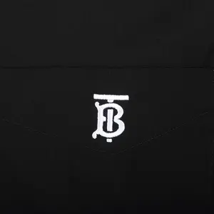 Burberry Logo Embroidered Long-sleeved Shirt