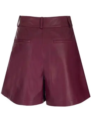 Red Valentino Valentino Pleated Detail High-waisted Shorts