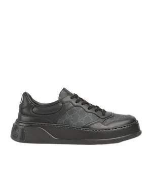 Gucci Gg Low-top Sneakers - Black