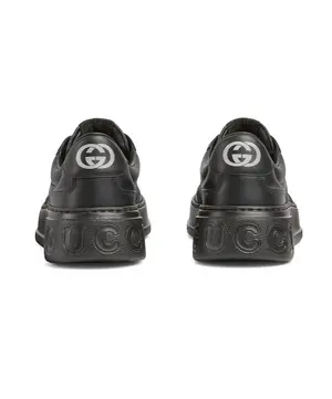 Gucci Gg Low-top Sneakers - Black