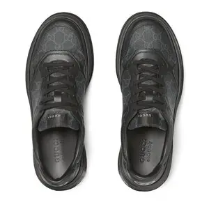 Gucci Gg Low-top Sneakers - Black