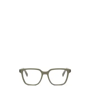 Dior Square Frame Glasses - Green