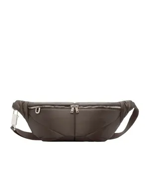 Moncler Quilted Belt Bag - Dark Gray