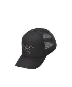 Arc'teryx Bird Curved Brim Trucker Hat - Black