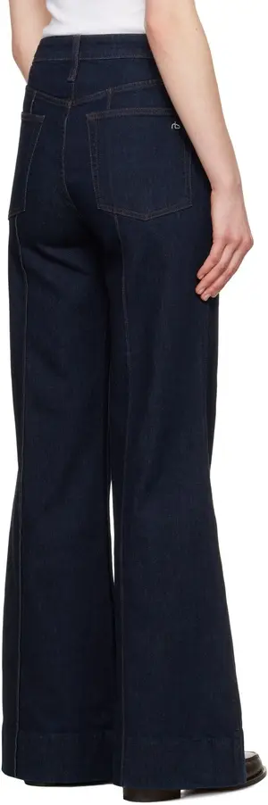 RAG  BONE Rag & Bone Wide Skylar High-rise Jeans