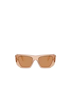 Prada Rectangular Frame Sunglasses - Nude