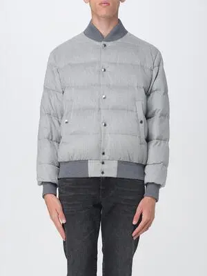 Dolce & Gabbana Reversible Flannel Padded Bomber Jacket