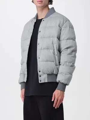 Dolce & Gabbana Reversible Flannel Padded Bomber Jacket