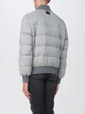 Dolce & Gabbana Reversible Flannel Padded Bomber Jacket