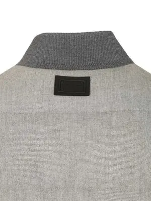 Dolce & Gabbana Quilted Cotton Padded Bomber Jacket