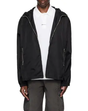 Givenchy 4g Emblem Zip-up Windbreaker