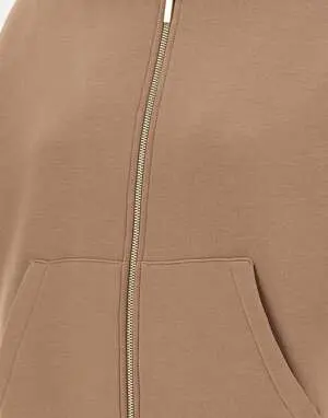 Max Mara Julia Zip-up Long-sleeved Hoodie