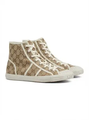 Gucci Gg Canvas High-top Sneakers