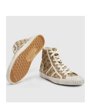 Gucci Gg Canvas High-top Sneakers - Multicolor