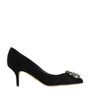 Dolce & Gabbana Embellished High Heel Pumps - Black