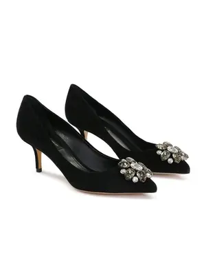 Dolce & Gabbana Embellished High Heel Pumps - Black