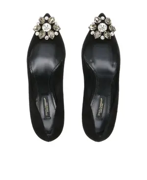 Dolce & Gabbana Embellished High Heel Pumps - Black