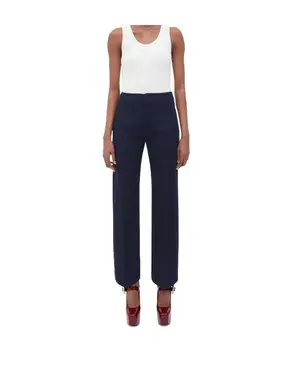 Bottega Veneta Logo Casual Trousers