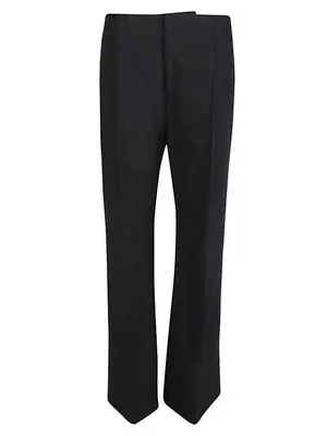 Bottega Veneta Logo Casual Trousers - Blue