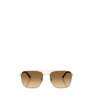 Oliver Spencer Oliver Peoples R-2 Square Frame Sunglasses Brown