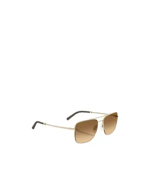 Oliver Spencer R-2 Square Frame Sunglasses - Brown