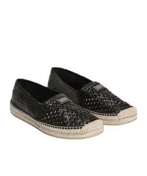 Dolce & Gabbana Logo Plaque Espadrilles