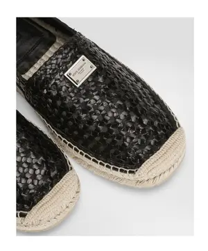 Dolce & Gabbana Logo Plaque Espadrilles