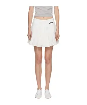 MARISSA CHIARA Button Detailed Ruched Skirt