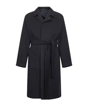 Tagliatore Belted Raglan Sleeve Coat
