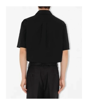 Burberry Ekd Cotton Shirt - Black