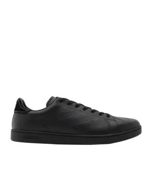 Burberry Embossed Check Set Sneakers - Black