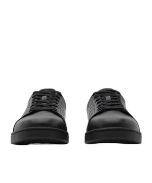 Burberry Embossed Check Set Sneakers - Black