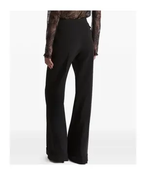 Alberta Ferretti Cady Tailored Trousers - Black