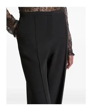 Alberta Ferretti Cady Tailored Trousers - Black