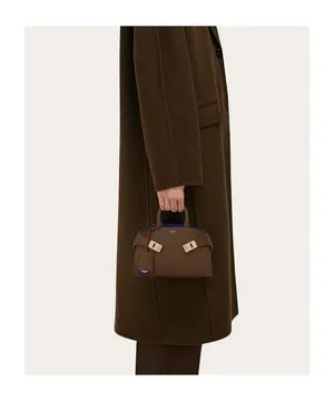 FERRAGAMO Mini Hug Top Handle Bag