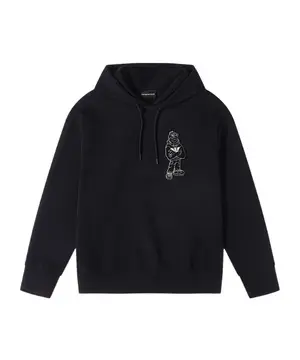 Emporio Armani Patch Detail Hoodie