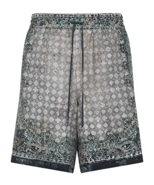Amiri Straight Leg Shorts For Men