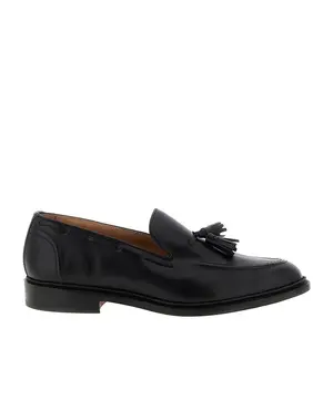 TRICKER'S Round Toe Loafers - Black