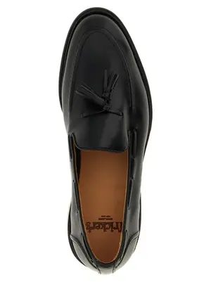 TRICKER'S Round Toe Loafers - Black