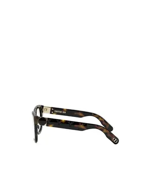 Dior Square Frame Eyeglasses - Multicolor