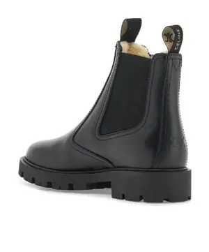 Celine Margaret Round Toe Chelsea Boots