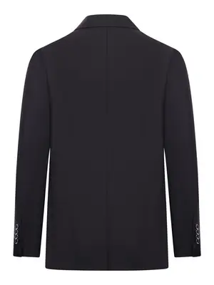 Tagliatore Double-breasted Suit - Black