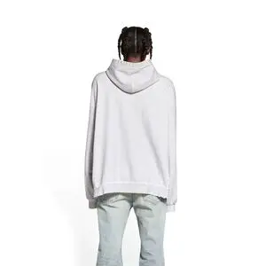 Balenciaga Graphic Printed Long Sleeve Hoodie